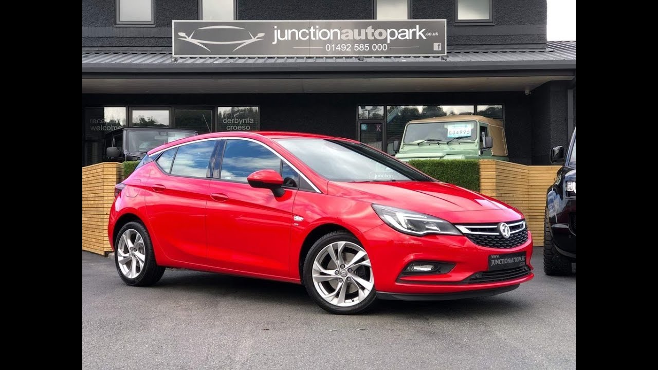 Vauxhall Astra 1.6 CDTi BlueInjection SRi 5dr Red - YouTube