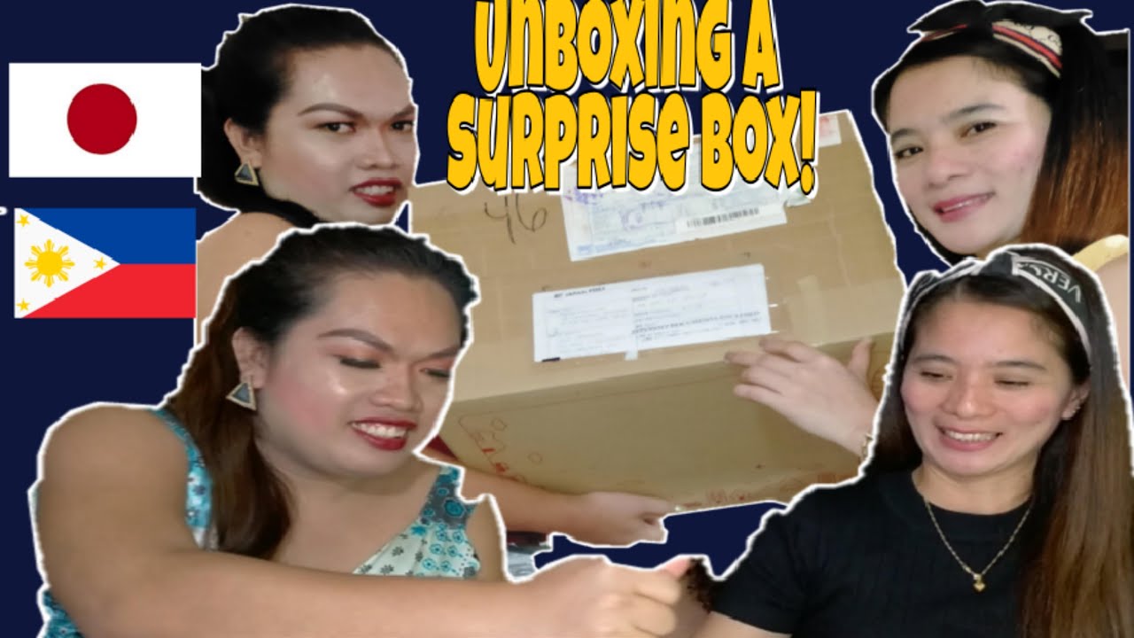 UNBOXING A SURPRISE BOX FROM JAPAN | BOX FROM OUR SUPPORTER FRIENDS ...