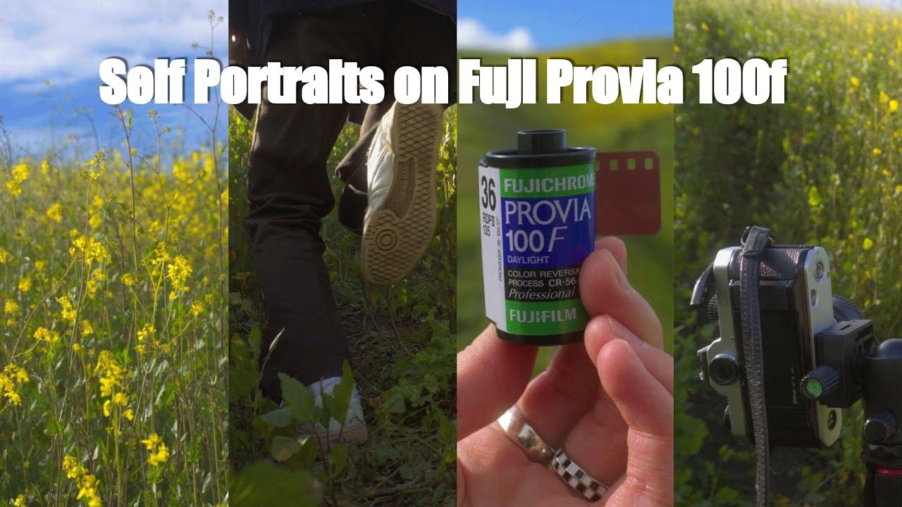 Self Portraits on Film // Fuji Provia 100f // Nikon FM2 // Silent Vlog ...