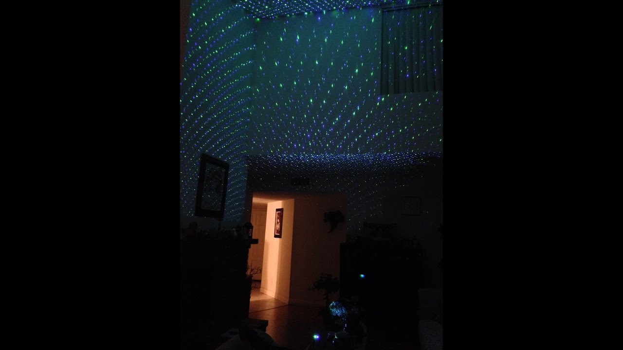 Starry Laser Lights Projection Christmas Lights Moving Laser FDA ...