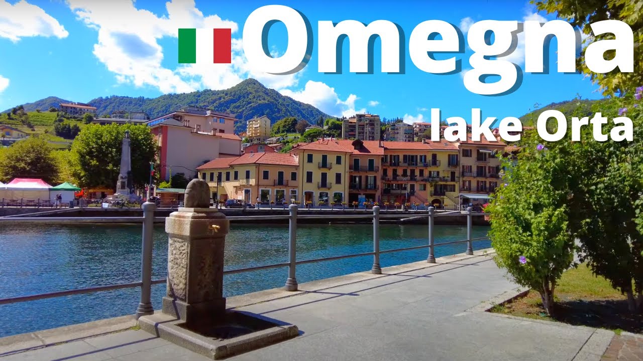 Omegna, Italy 4K Walking Tour | Summer Day at Lake Orta | Hidden Gem in ...