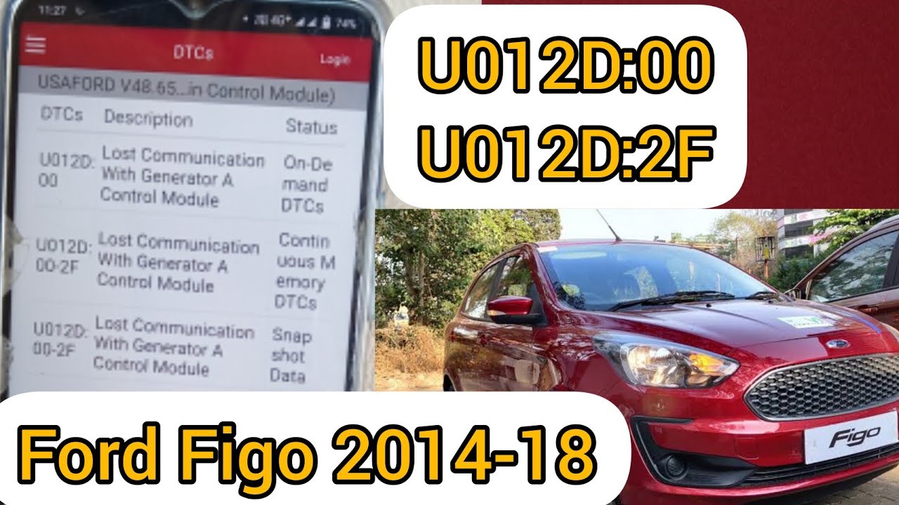 FORD FIGO 2017# chalty chalty band ho jati hai ! U012D:00, U012D:2F ...
