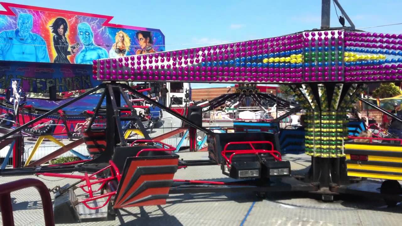 The fastest funfair ride on the fair 20xx barry island pleasure park ...