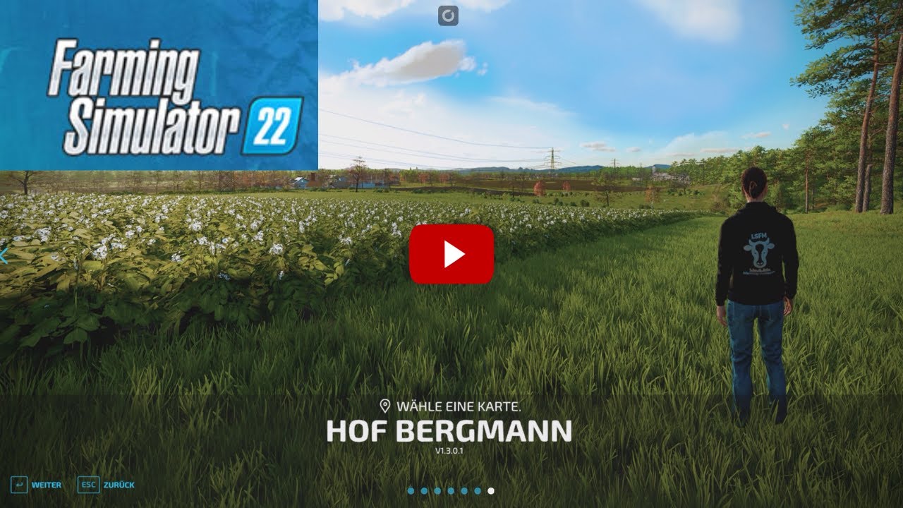 LS22 Hof Bergmann - so starte ich auf dieser Map - 🚜 FS 22 auf Shadow ...