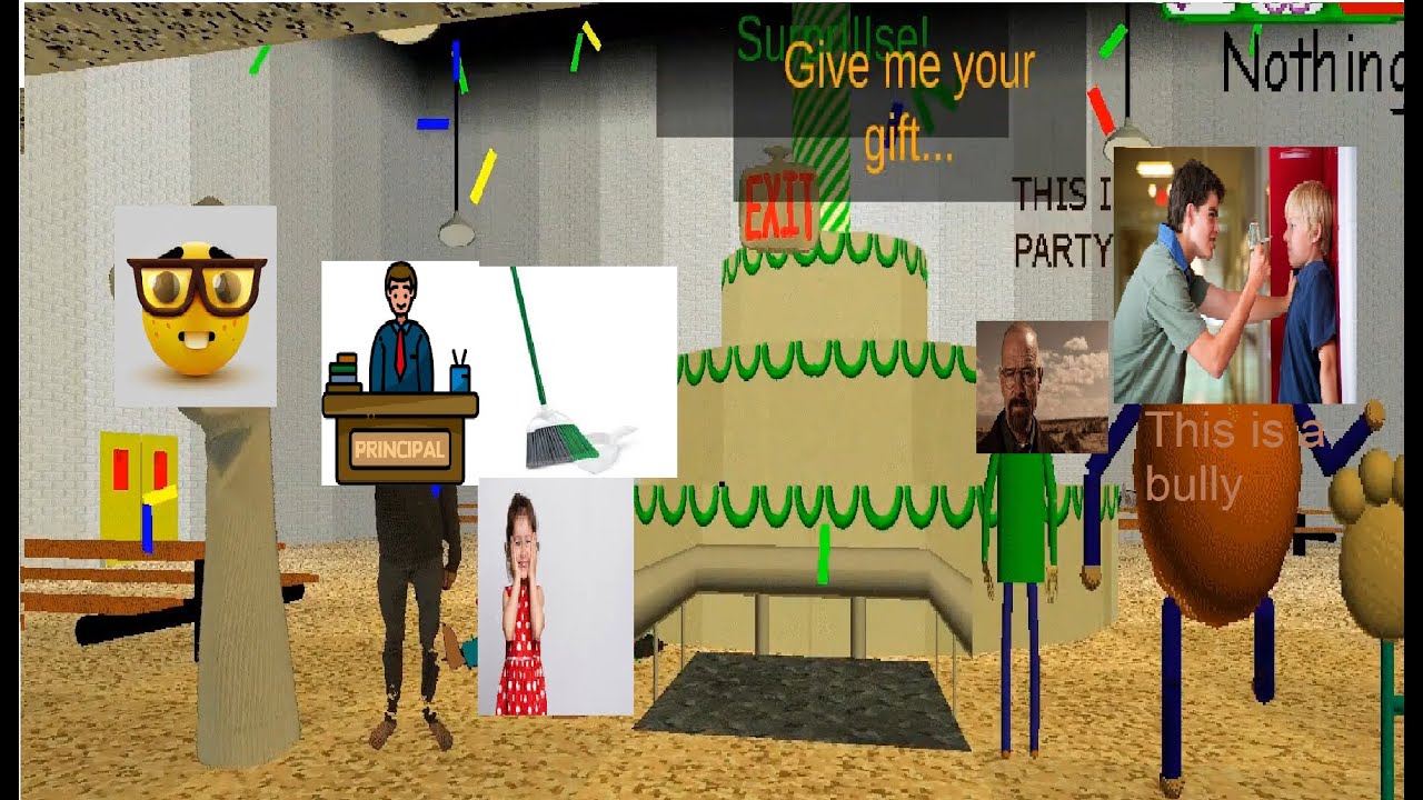 Baldi's Basics Classic Remastered | Secret teleport ending - YouTube