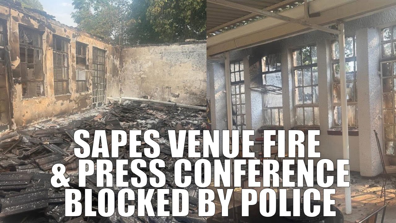 Chaos In Bulawayo: SAPES Venue Fire & Press Conference Blocked By ...