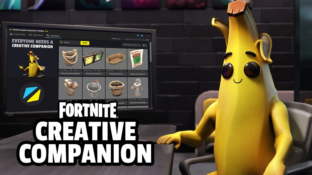 Introducing the FCHQ Fortnite Creative Companion App - YouTube