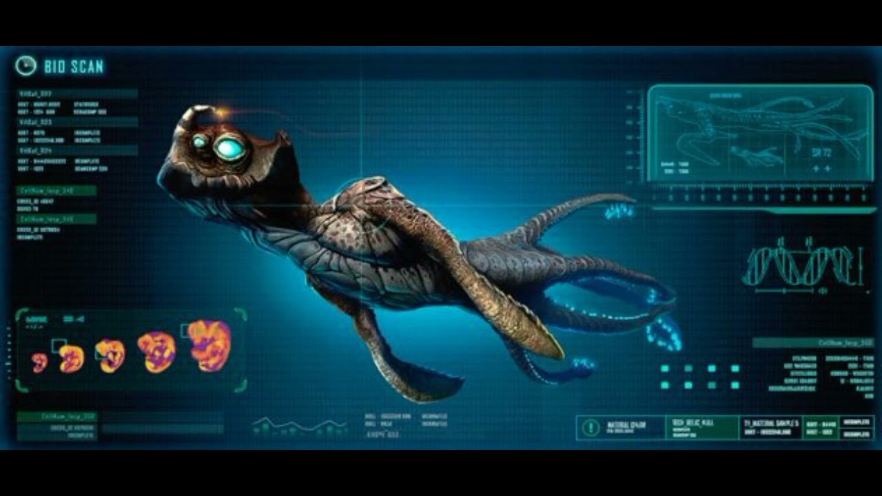 Subnautica: Sea Emperor Leviathan juvenile sounds - YouTube