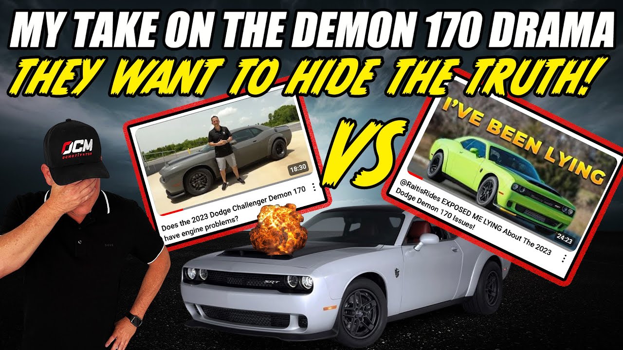 DEMON 170 DRAMA, MY TAKE! TRUTH OR LIES? WHO SHOULD YOU BELIEVE? - YouTube