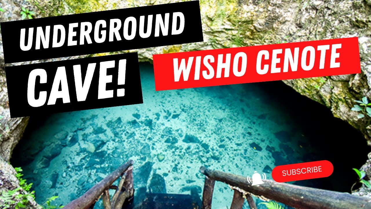 Inside Underwater Cave - Casa Tortuga (Wisho Cenote) - YouTube