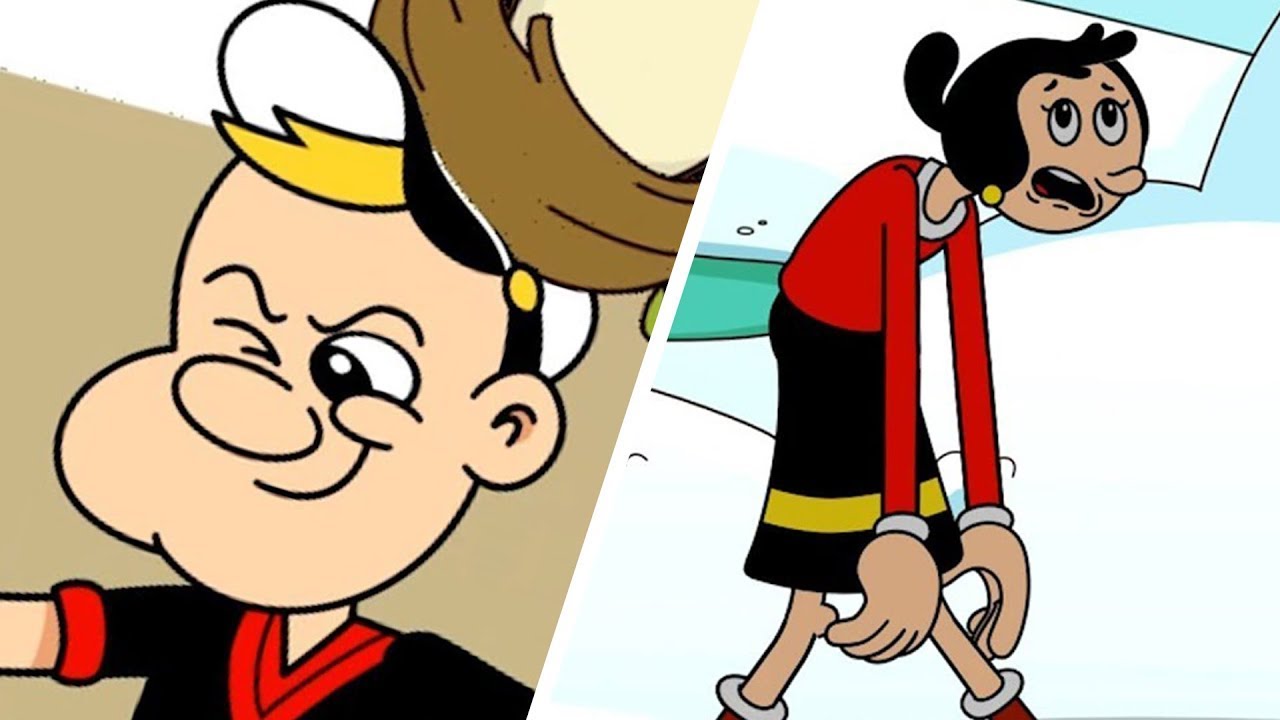 Popeye Must Follow This Spinach! | Popeye For Kids | Animations For ...
