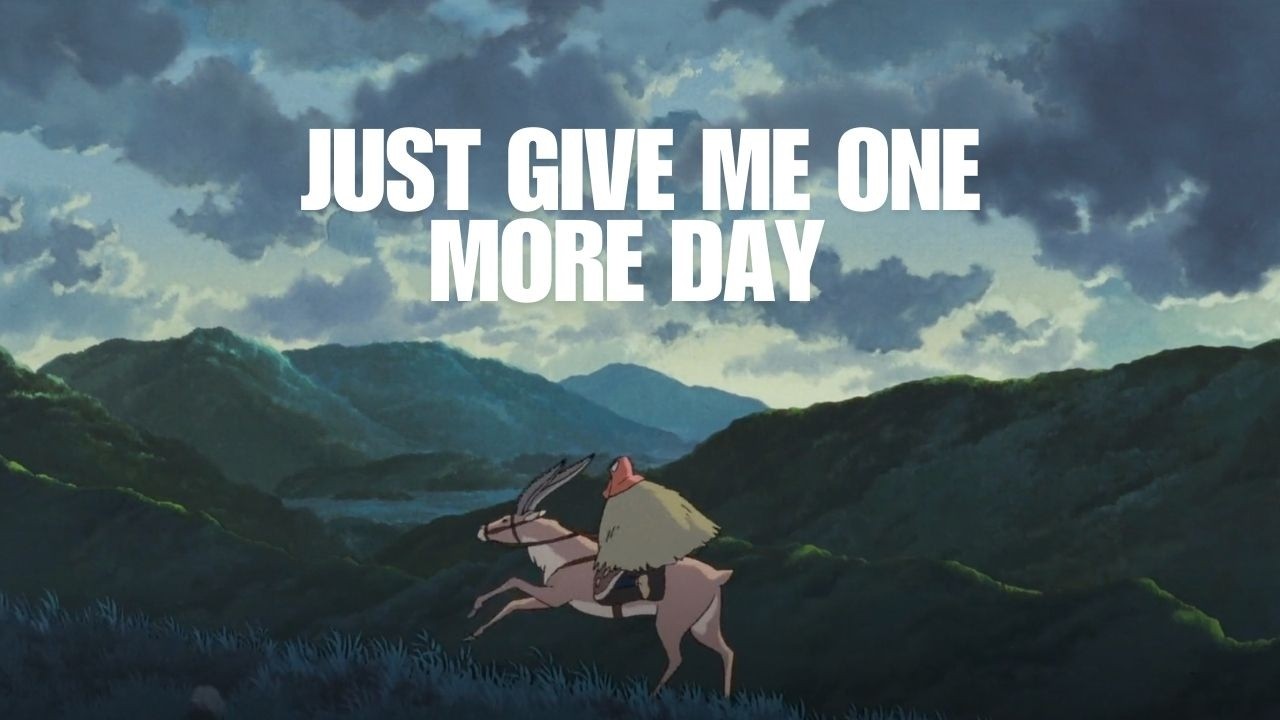 JUST GIVE ME ONE MORE DAY (SLOWED) - OLD PIANO VERSION - YouTube