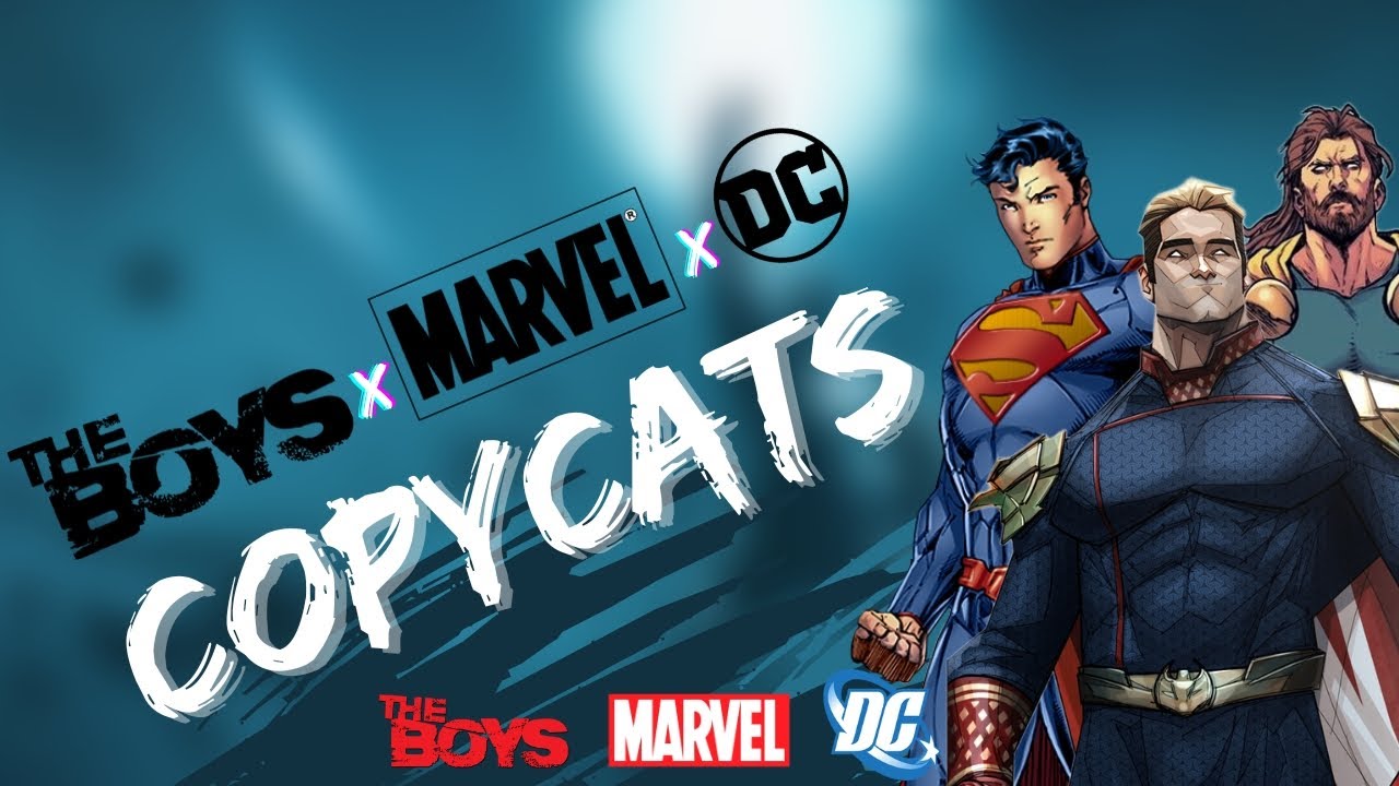 Marvel DC And Boys Comic Copycats | Marvel | Dc | The Boys | Deadwish ...