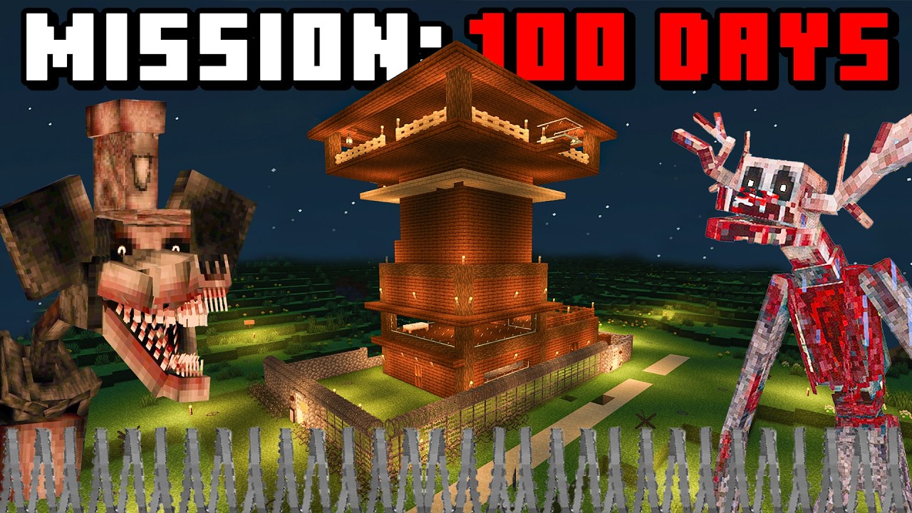 Surviving Minecraft's Scariest Mods For 100 Days in Hardcore #5 - YouTube