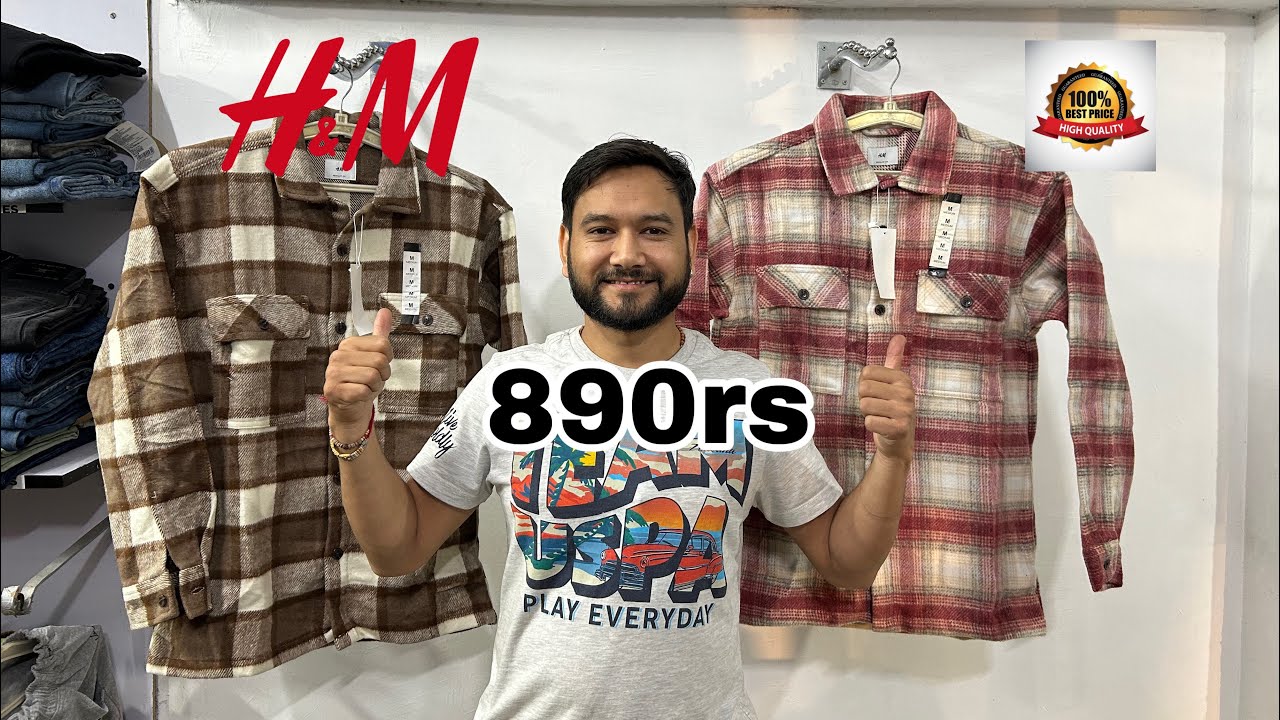 Heavy winter shacket in house just rs 890 only - YouTube