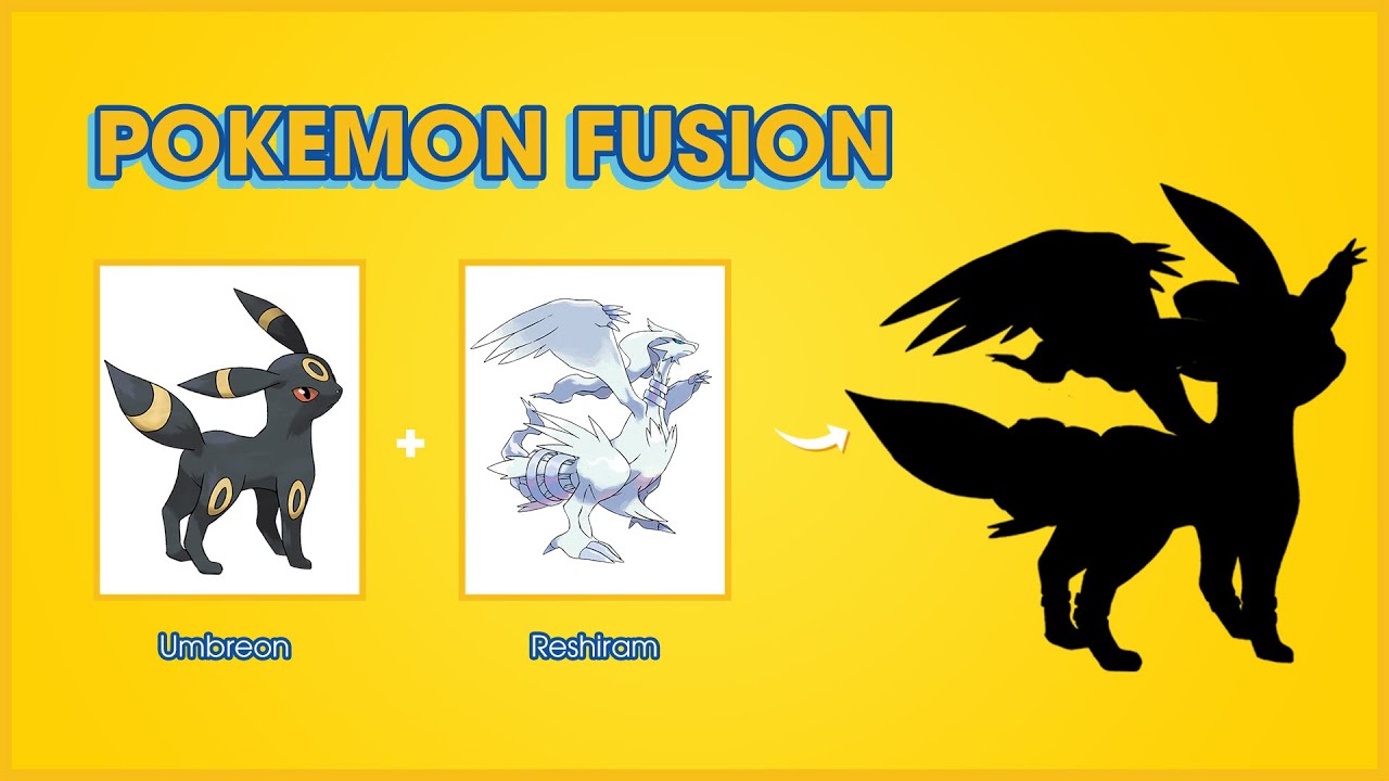 Pokemon Fusion | Umbreon + Reshiram | pokemon infinite fusion - YouTube