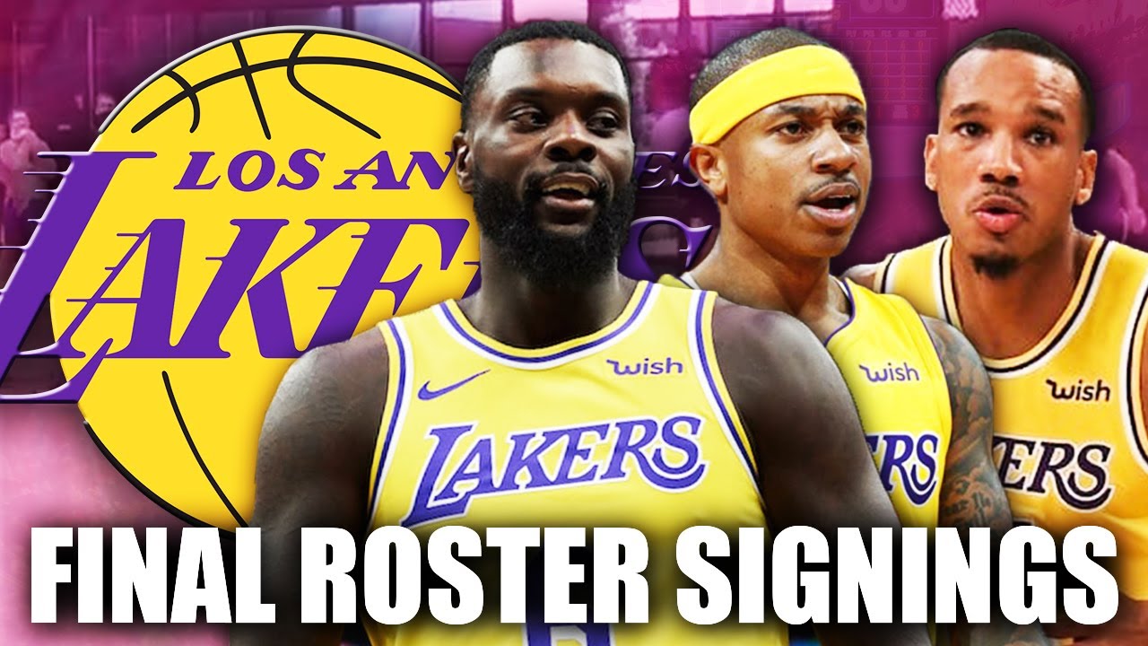 Los Angeles Lakers FINAL Signings To Finish 2021 Roster | NBA Free ...