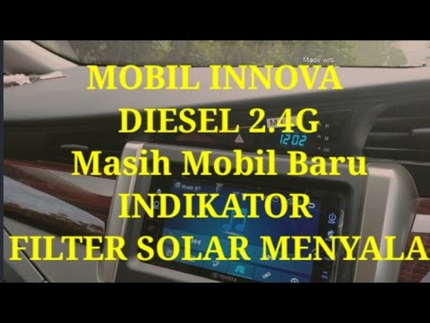INNOVA REBORN - LAMPU INDIKATOR FILTER SOLAR MENYALA #InnovaReborn # ...