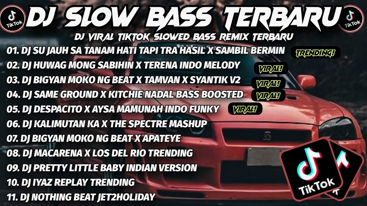 DJ SLOW BASS TERBARU 2025 🎵 DJ SU JAUH SA TANAM HATI TAPI TRA HASIL X ...