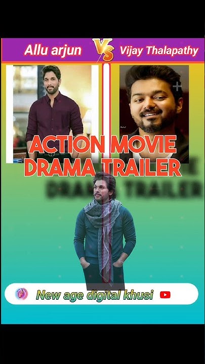 Allu arjun vs vijay thalapathy 😱#short#shorts#alluarjun #vijaythalapathy #viral - YouTube