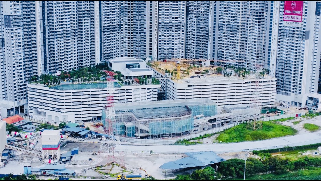 [4K Walk] M Vertica - tallest residential towers final phase in Cheras ...