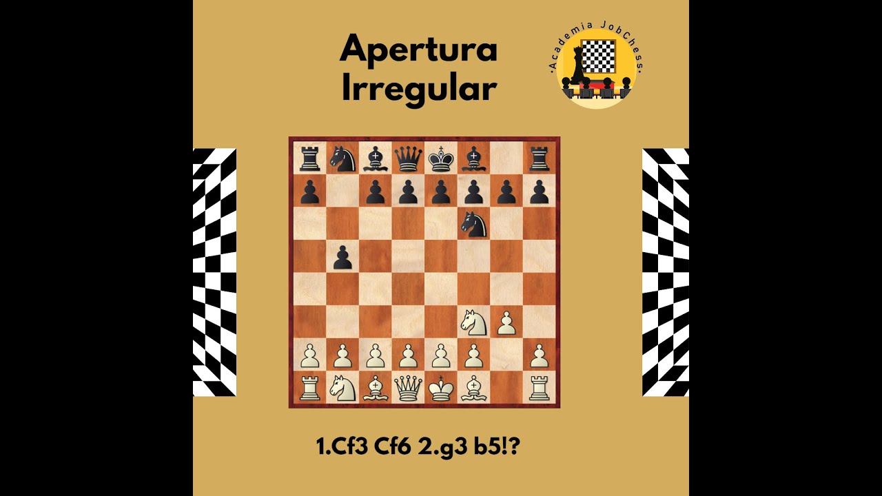 Introducción a la Apertura 1.Cf3 Cf6 2.g3 b5!? (Academia JobChess ...