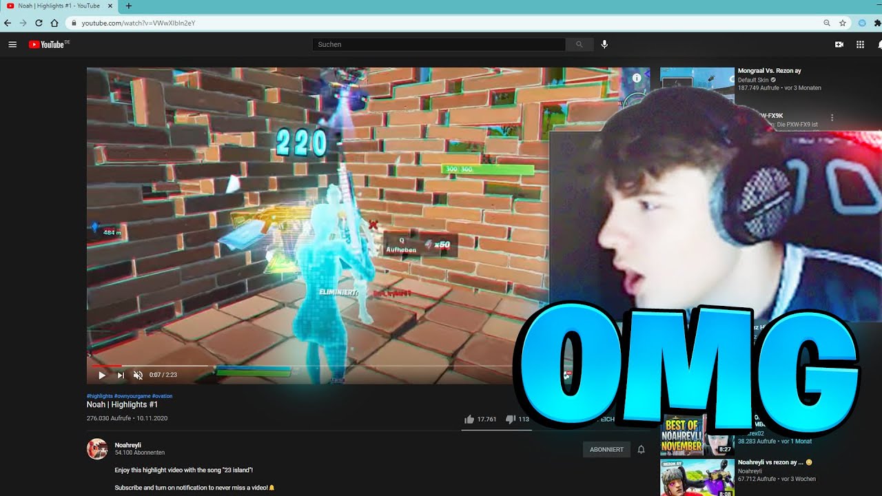 Clix REACTS to MY VIDEO... and has NEVER been this IMPRESSED! - YouTube