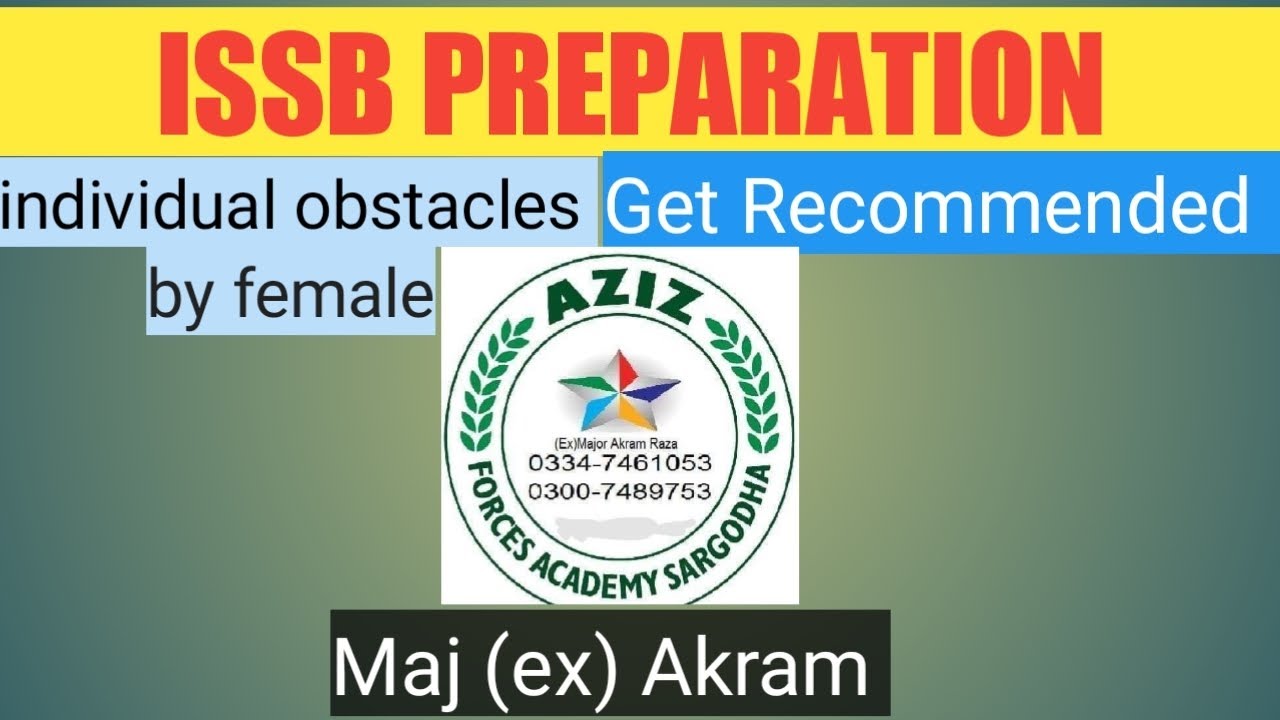 obstacles | command task | GTO task | Psych Test | ISSB | verbal | non ...