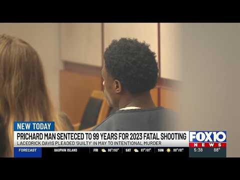 Prichard man sentenced to 99 years for 2023 fatal shooting