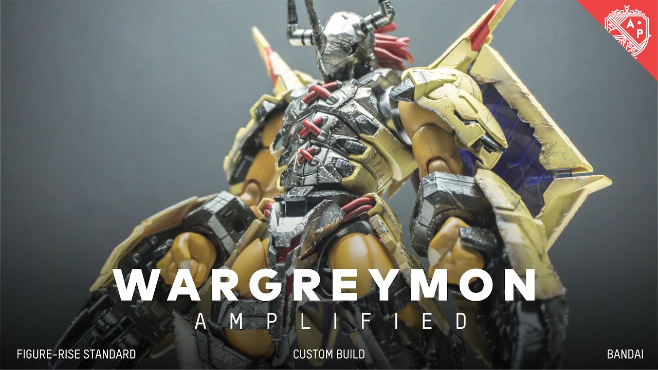 Wargreymon Amplified Custom Battle Damage - YouTube