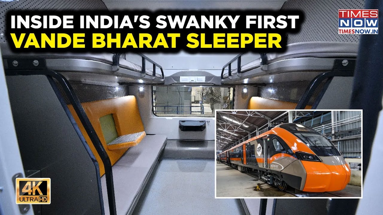 Inside Vande Bharat Sleeper: India’s Luxurious Train Ready, Swanky ...