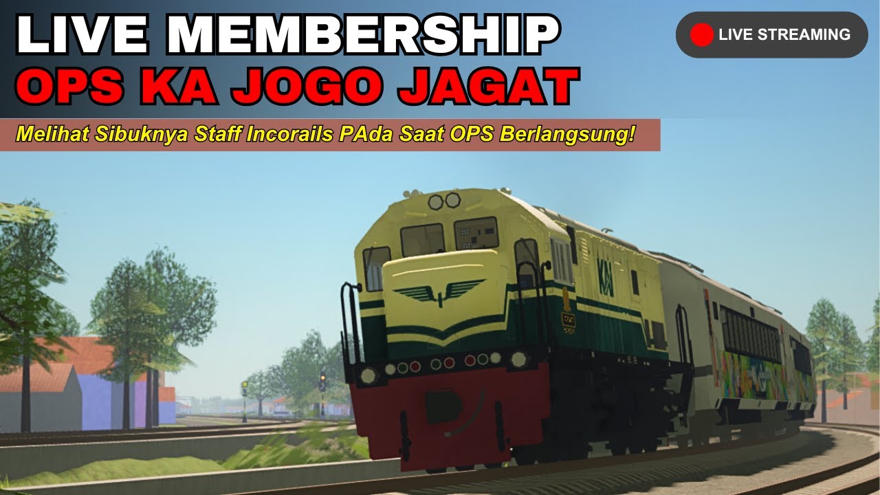LIVE MEMBERSHIP OPS JOGO JAGAT [Roblox Incorails] - YouTube