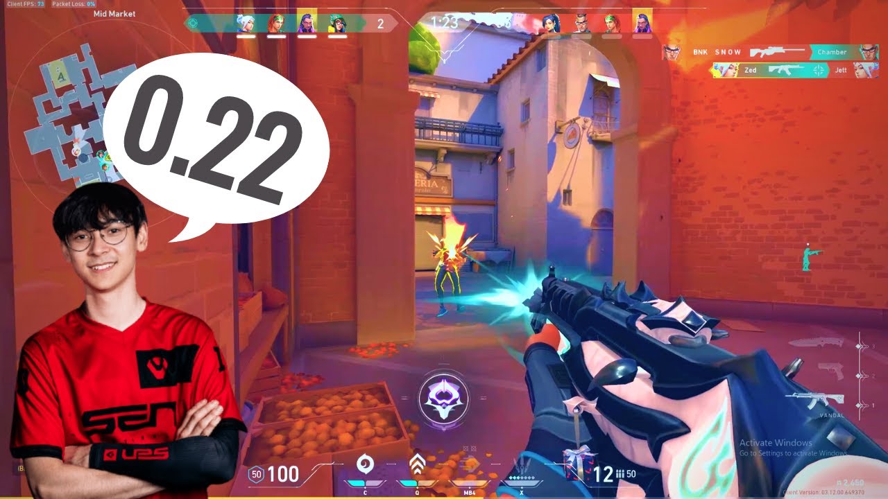 TenZ sens is the best sens (Valorant Montage) - YouTube