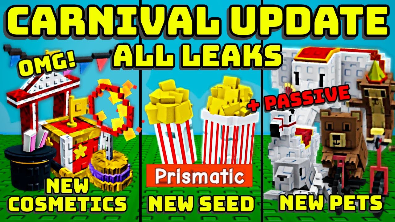 🎠 SHOW PONY, KERNEL CURL, AND MORE - ALL NEW LEAKS THIS CARNIVAL UPDATE ...