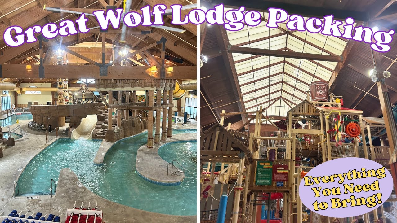 Great Wolf Lodge Packing List - YouTube