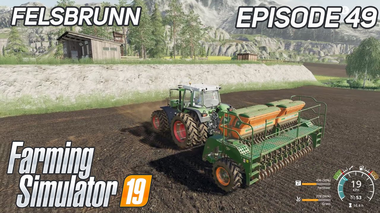 Grass & Soybeans Plantings | FS19 | Farming Simulator 19 | Timelapse ...