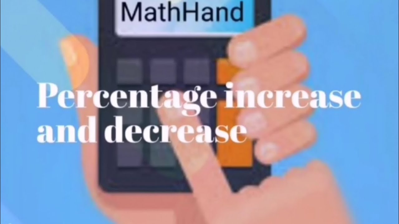 Percentage Increase And Decrease Youtube 1367