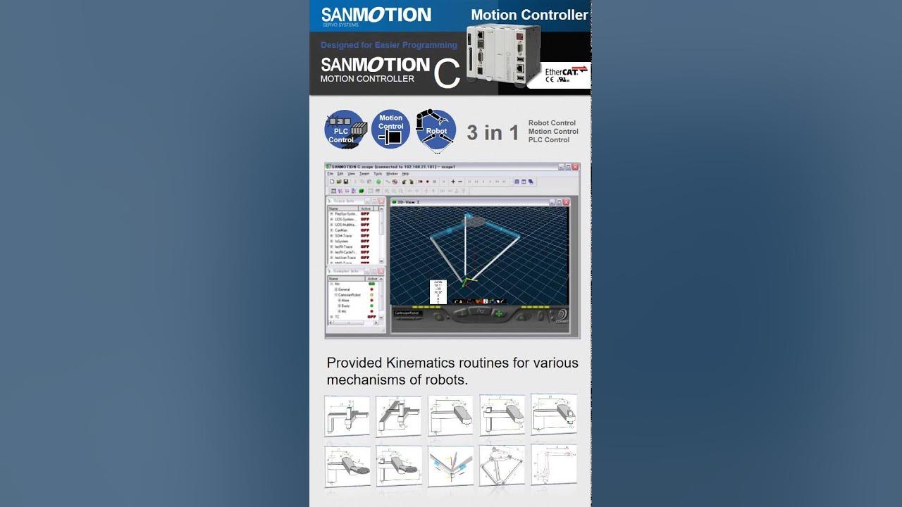 Designed for Easier Programming - SANMOTION C Motion Controller ...