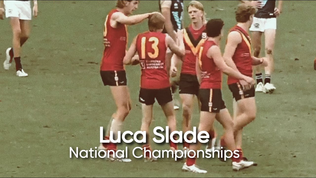 Luca Slade - U18 Champs (SA v Vic Metro) - YouTube