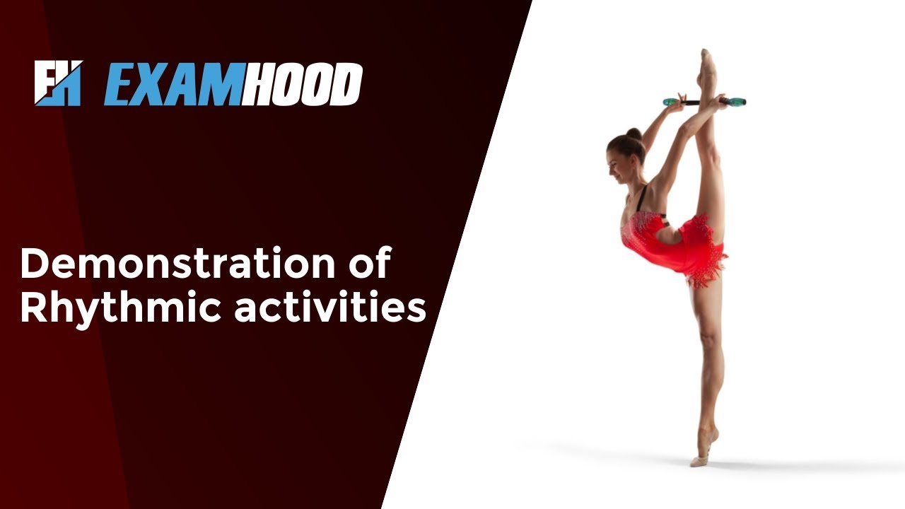 Demonstration of rhythmic activities marching, galloping and hopping ...