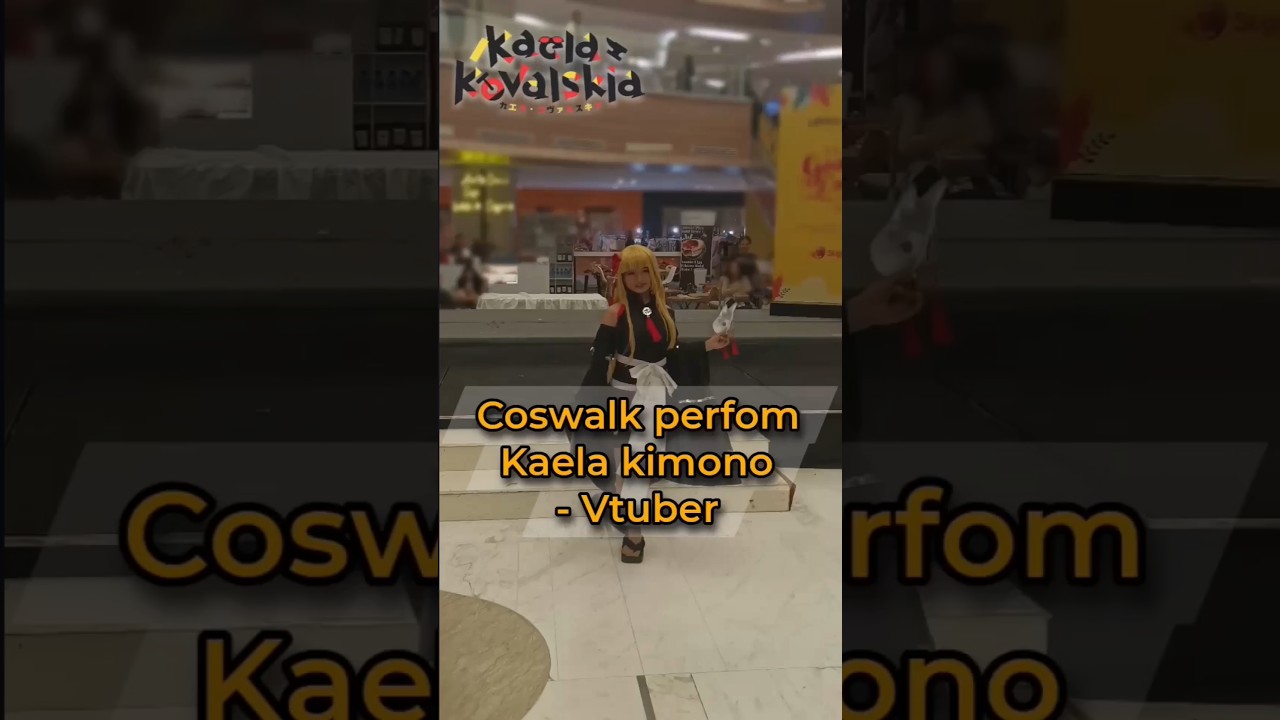 Vtuber Kaela Kimono Coswalk Competition | Cosplay Event Bali - YouTube