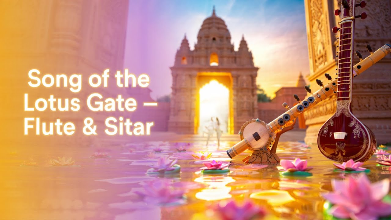 Song of the Lotus Gate – Flute & Sitar Through Sacred Water Gardens ...
