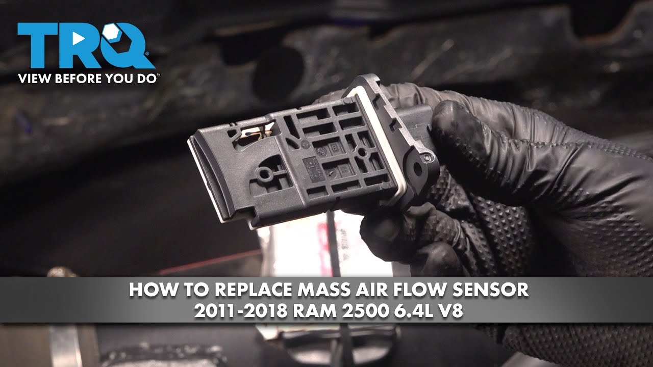 How to Replace Mass Air Flow Sensor 2011-2018 Ram 2500 64L V8 | 1A Auto