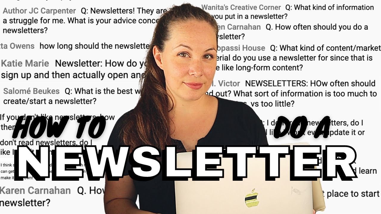 How to Write & Send a Newsletter: how to start, what to share, when ...