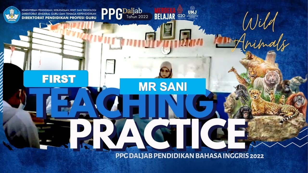 First Teaching Practice of Mr Sani PPG Daljab 2022 - YouTube