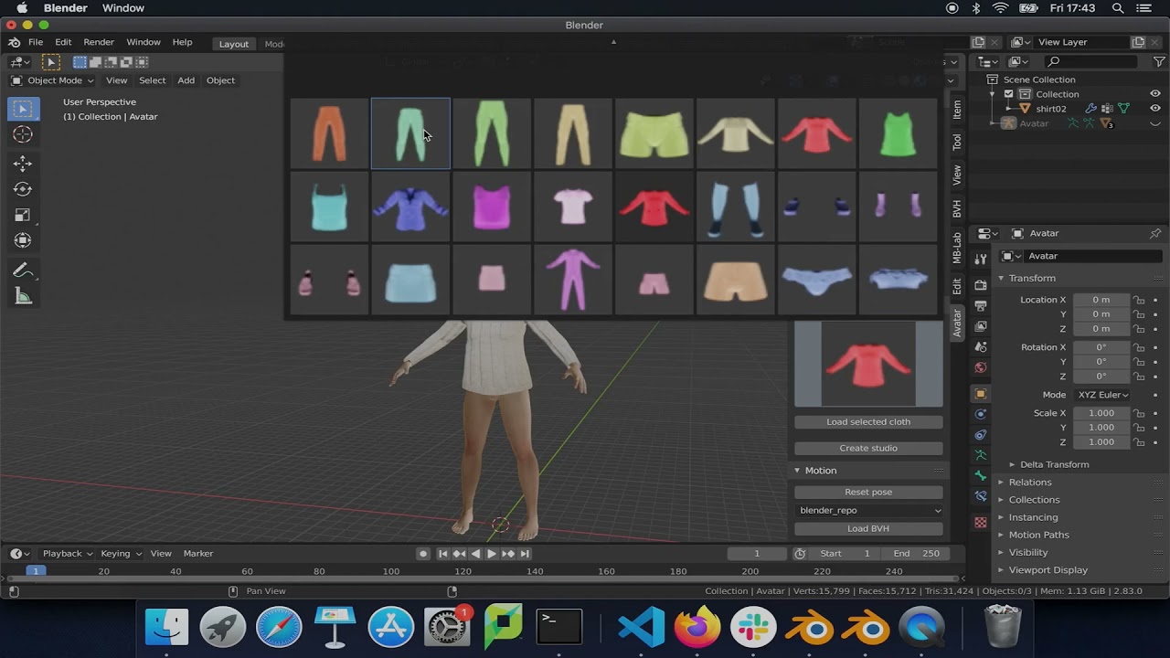 Avatar Blender add-on - YouTube