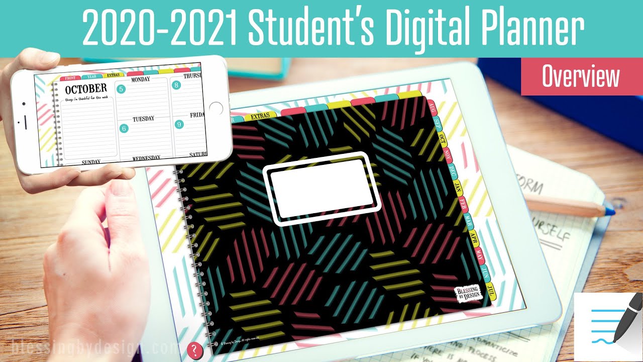 Introducing My 2020-2021 Student Planner! | 2020-2021 Highlighter ...