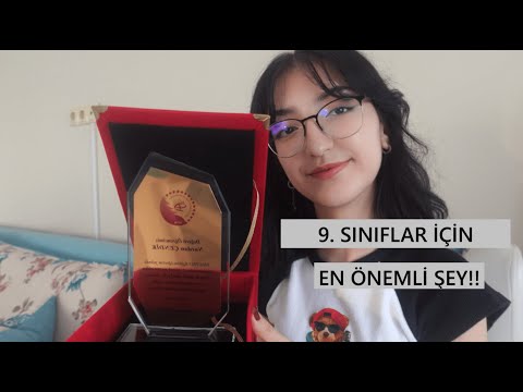 LİSEYE GEÇENLERİN BİLMESİ GEREKEN EN ÖNEMLİ ŞEY | 9. sınıflar için tavsiyeler