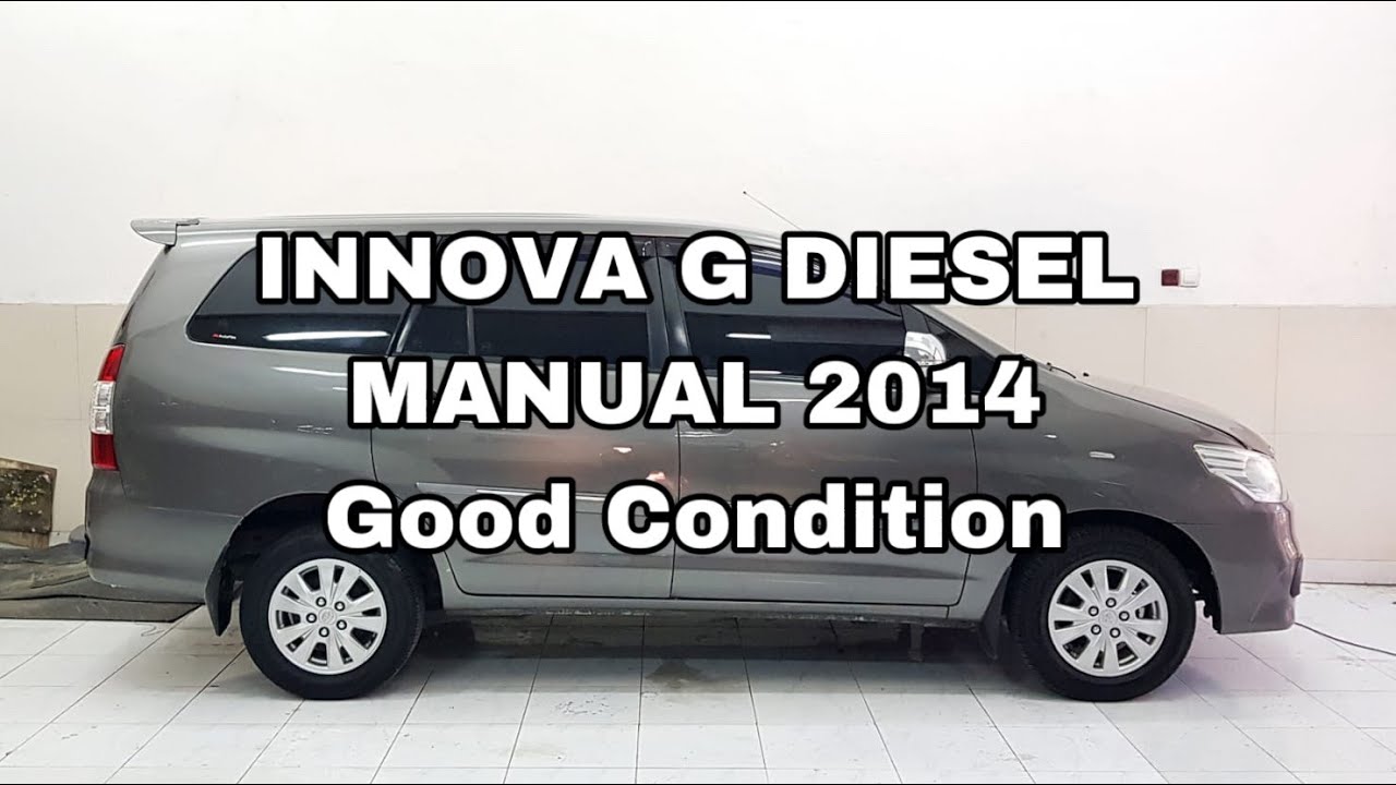 Forsale Innova G Manual Diesel 2014 Kondisi Seperti Baru - YouTube