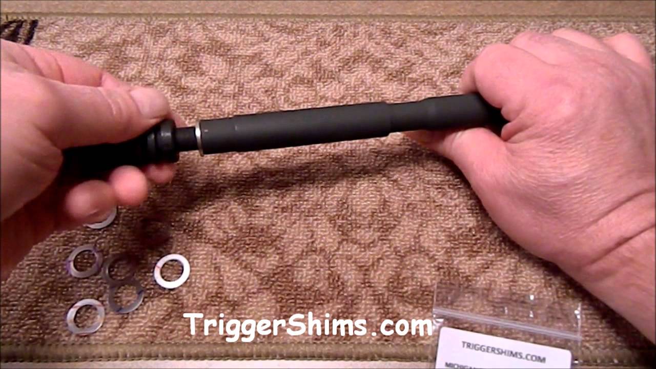 AR-15 Compensator Shims ~ Muzzle Device or Muzzle Break for MSR - YouTube